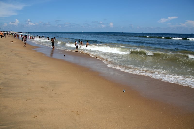 Exploring Marina Beach in Chennai