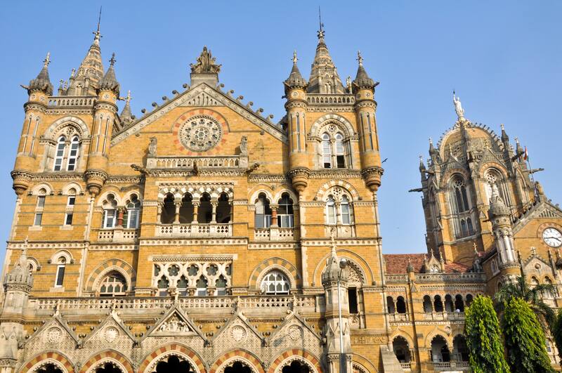 Victoria Terminus - a famous landmark in Mumbai