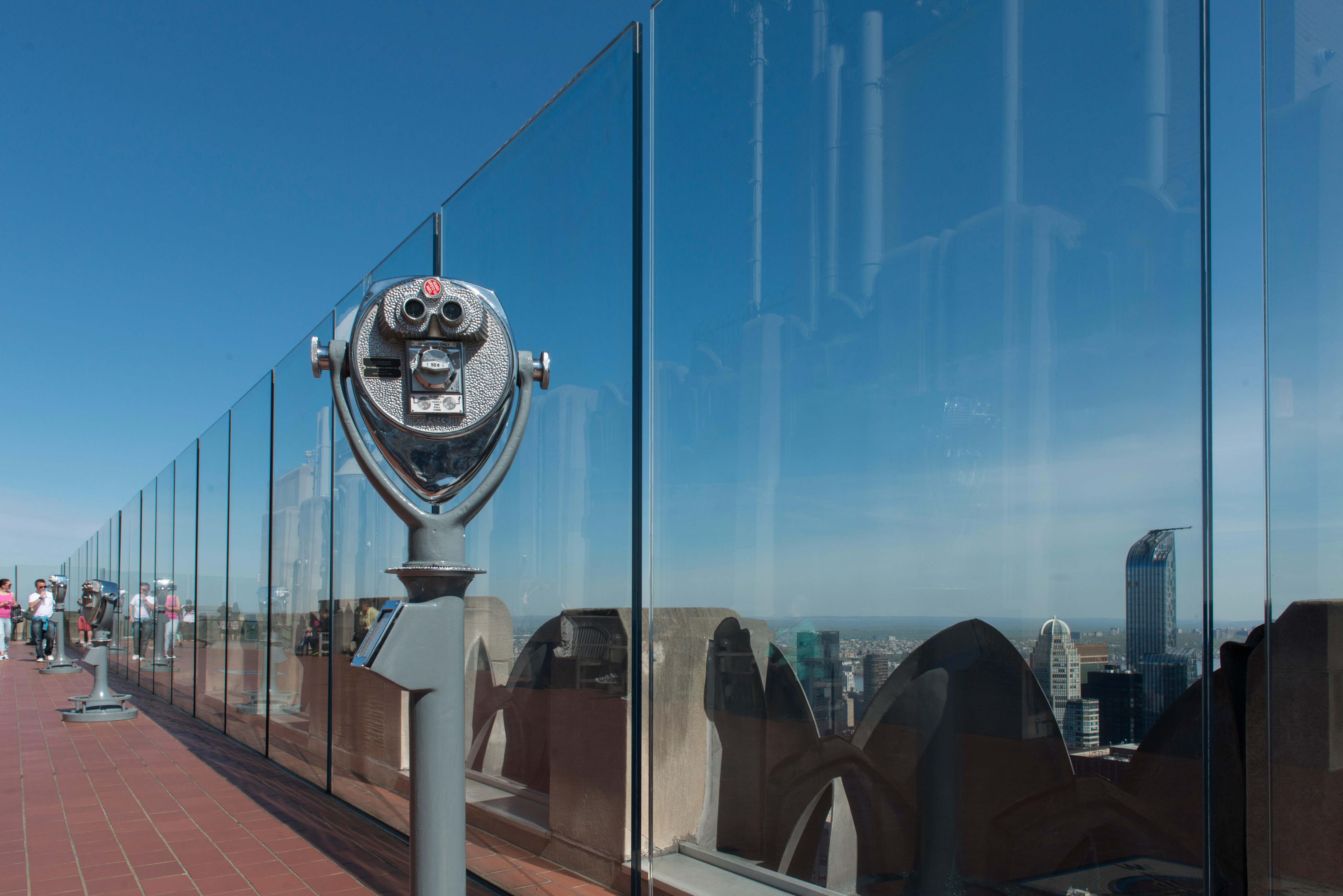 Top Of The Rock Observation Deck And Rockefeller Center - One of the ...